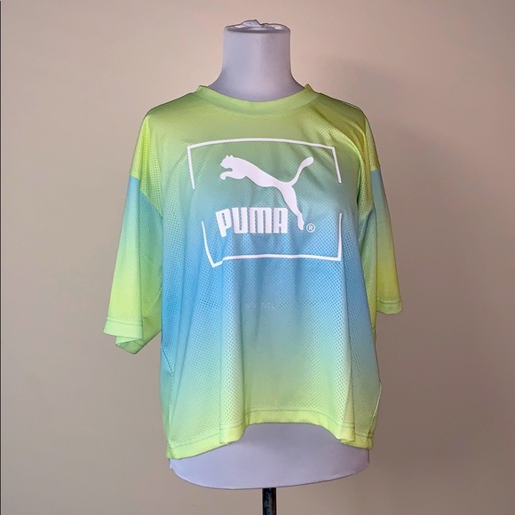 Puma | Tops | Puma Mesh Shirt Size Large | Poshmark